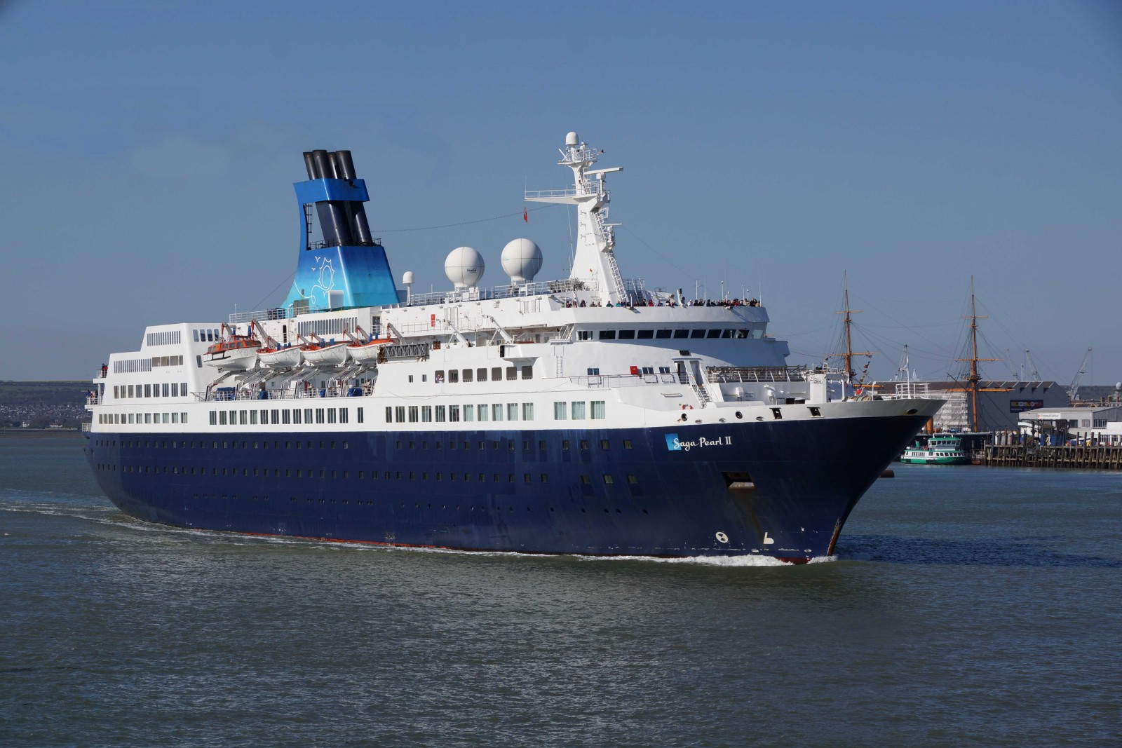 Saga sets sail for a memorable season at Portsmouth International Port ...