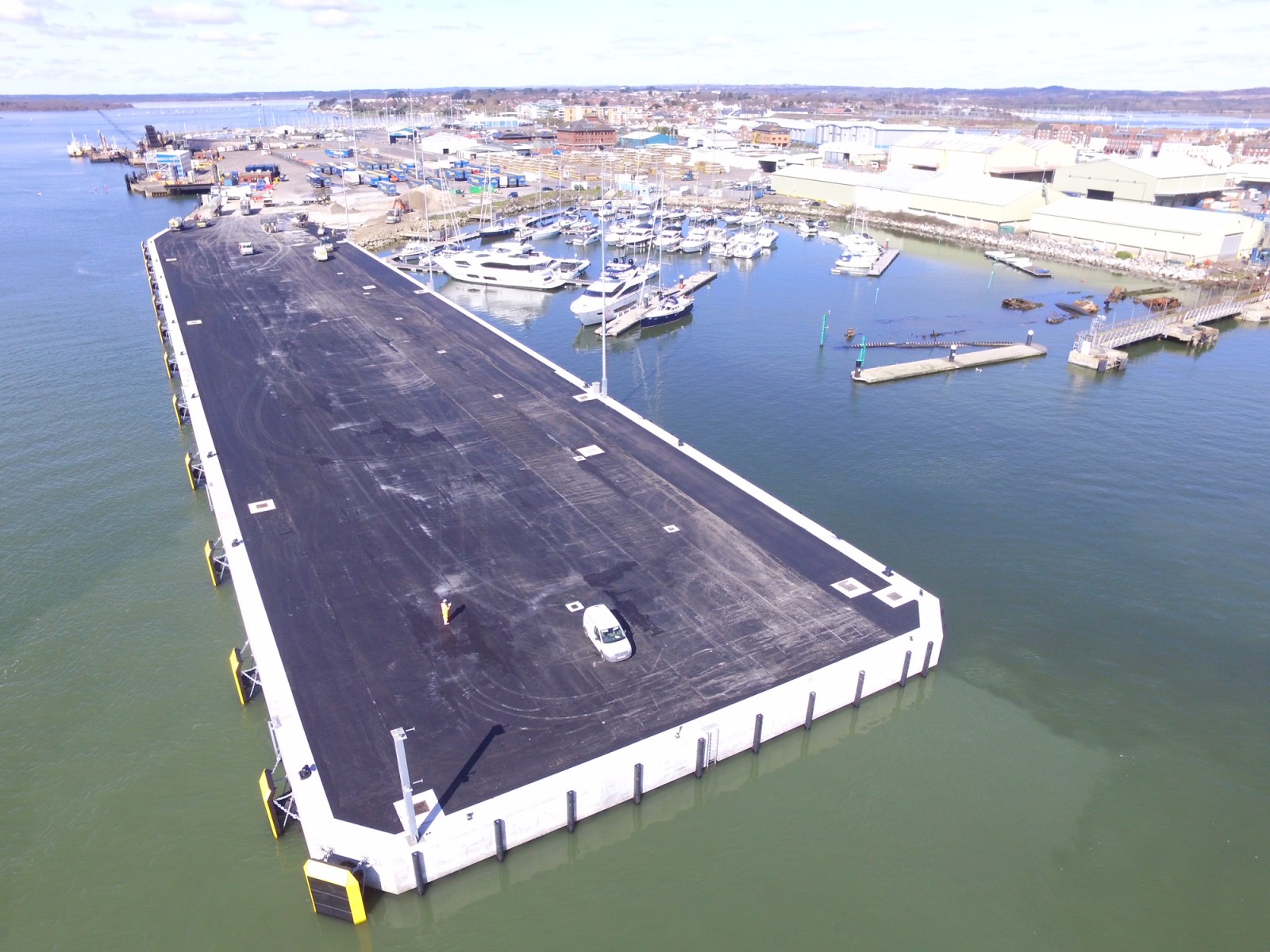 South Quay, Poole Harbour - the world’s newest cruise berth open for ...