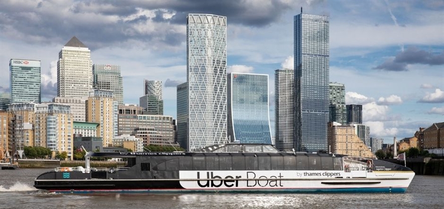 Uber Boat by Thames Clippers orders hybrid high-speed passenger ferries ...
