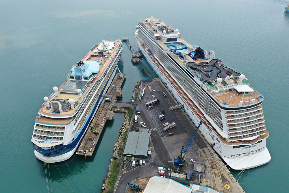 Portland Port undertakes £26 million berth development - Cruise Britain