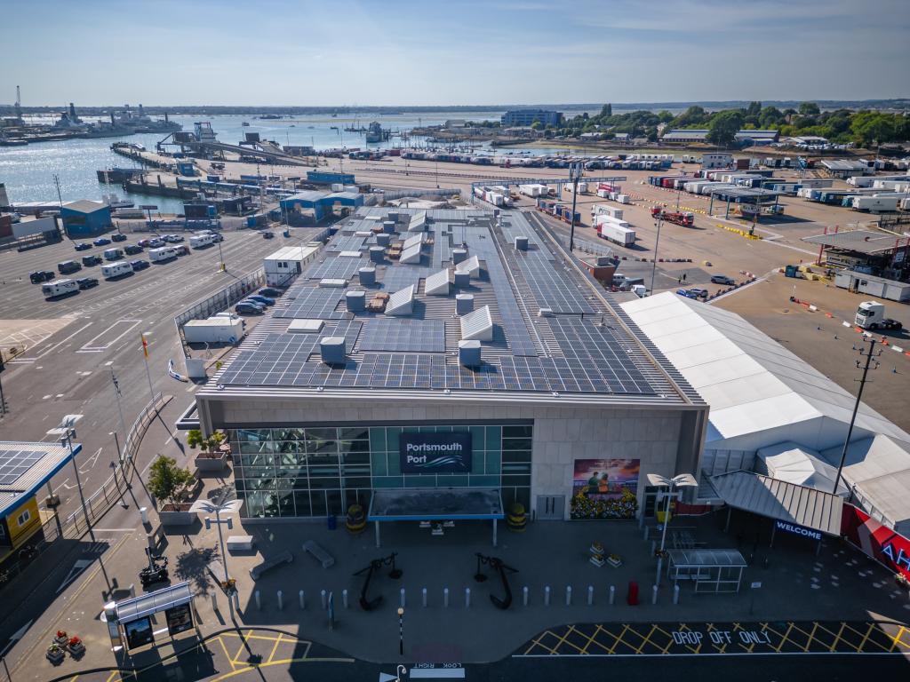 Portsmouth International Port ahead of UK schedule to provide shore ...